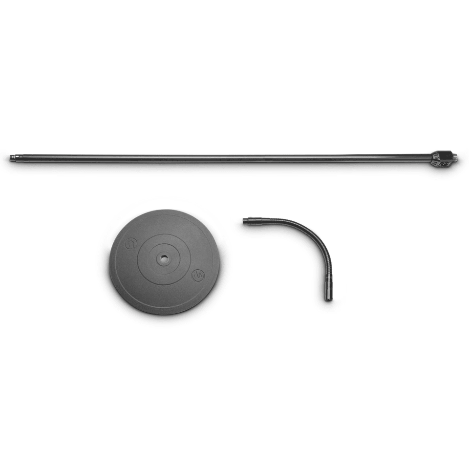 Microphone Stand with XLR Connector and Gooseneck - Tonezone