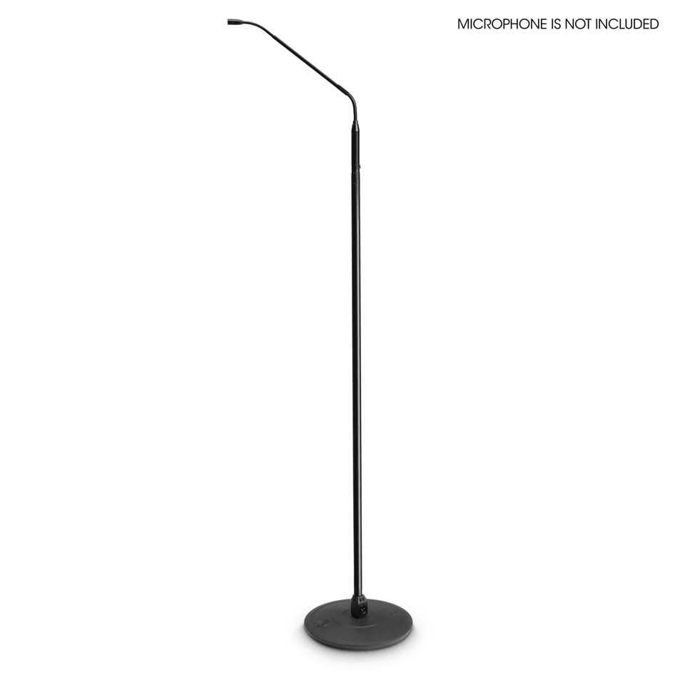 Microphone Stand with XLR Connector and Gooseneck - Tonezone