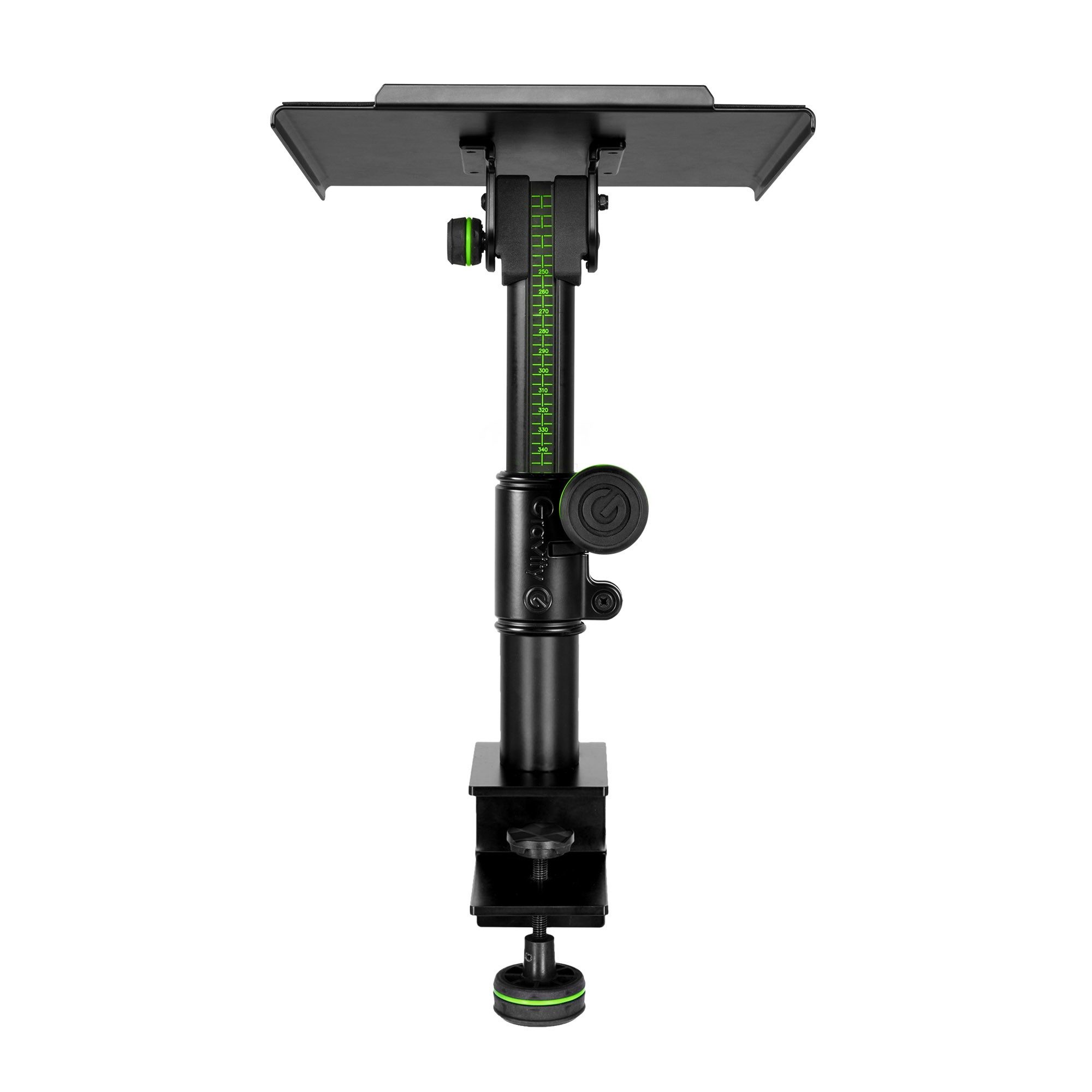 Flexible studio monitor stand with table clamp - Tonezone