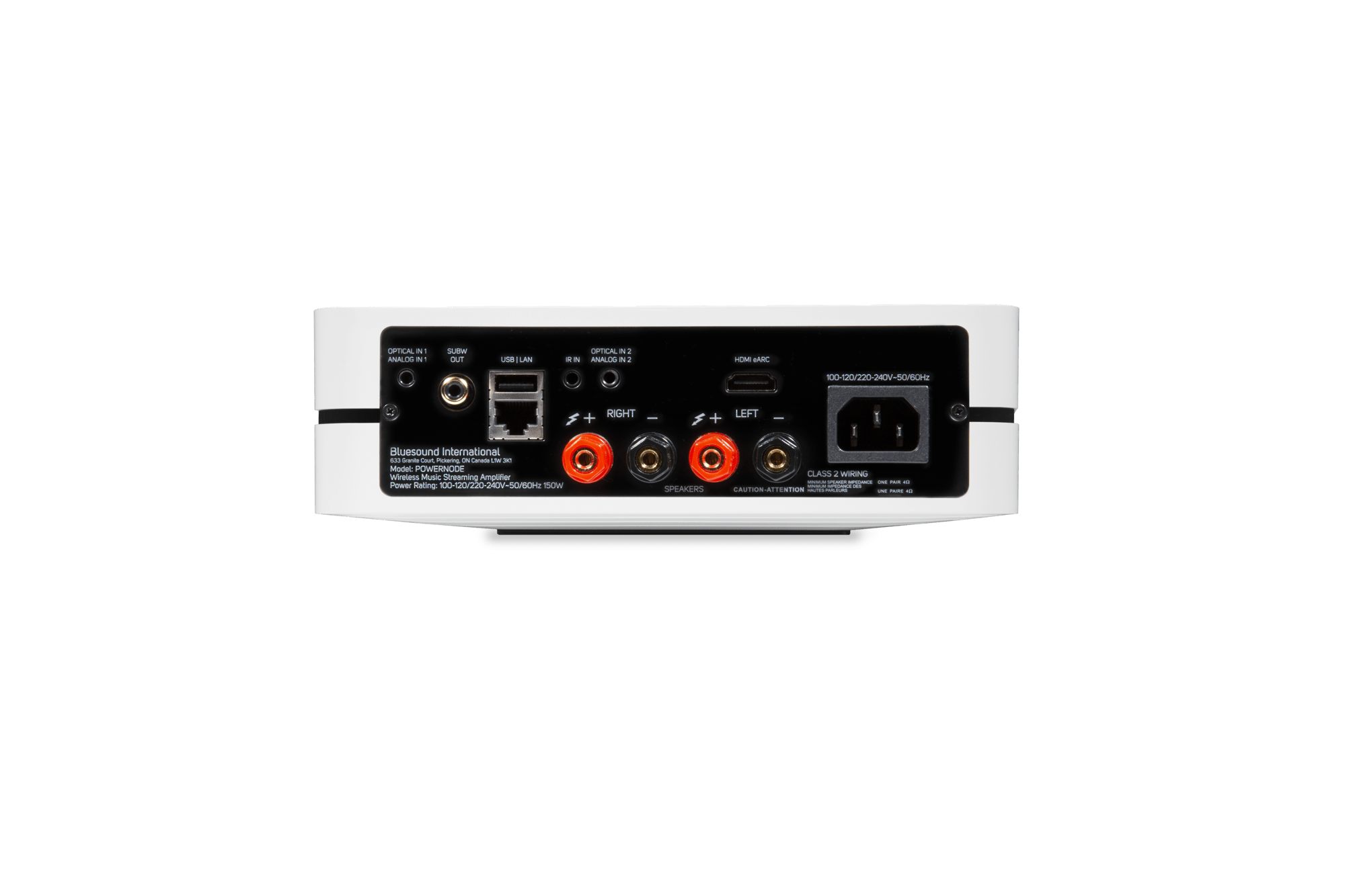 PowerNode Streaming Amplifier with Wi-Fi, AirPlay 2, eARC and Bluetooth ...