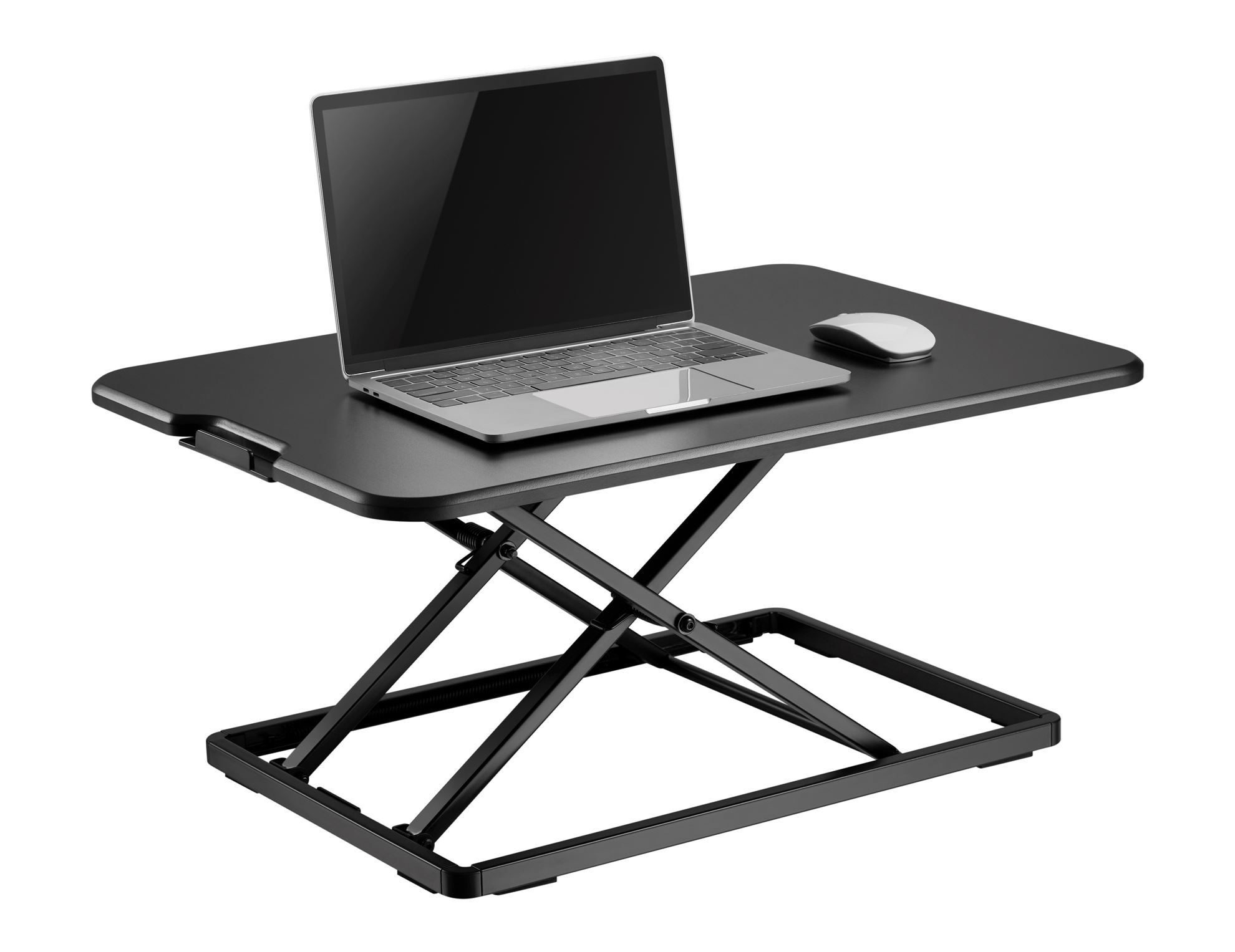 BRATECK Ultra-Slim Desktop Sit-Stand Workstation. - Tonezone