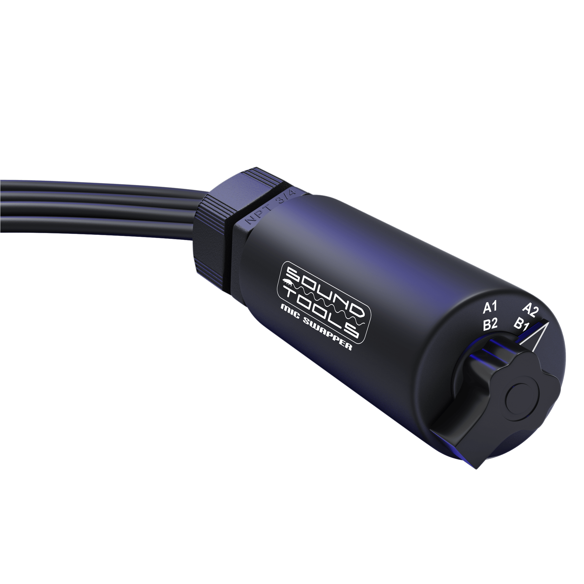 Mic Swapper 2 In 2 Out – Microphone Inverse Switch - Tonezone